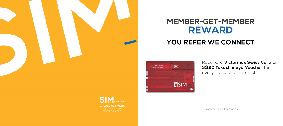 Member-get-member promo - SIM SOCIETY
